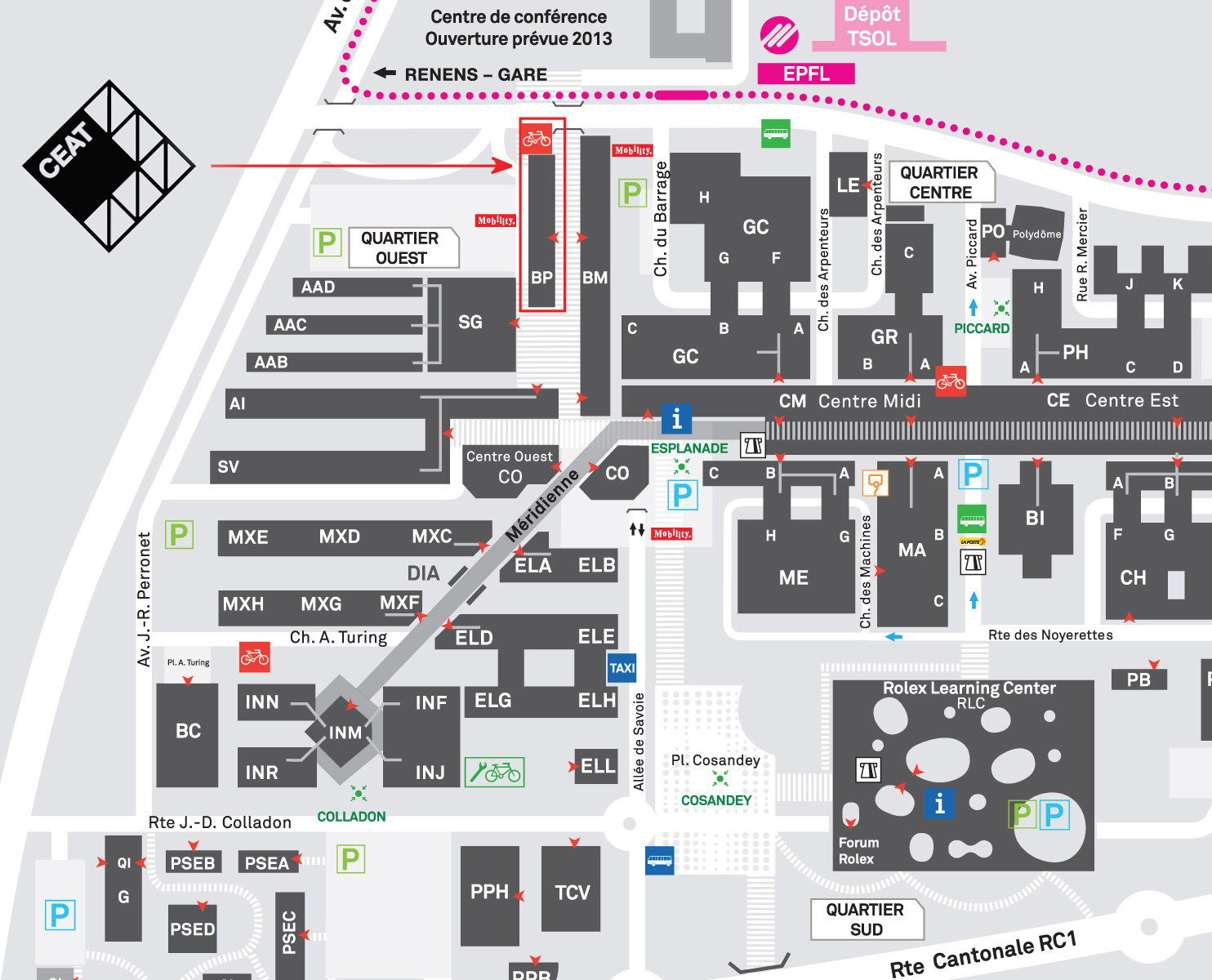 Comment nous trouver? – CEAT